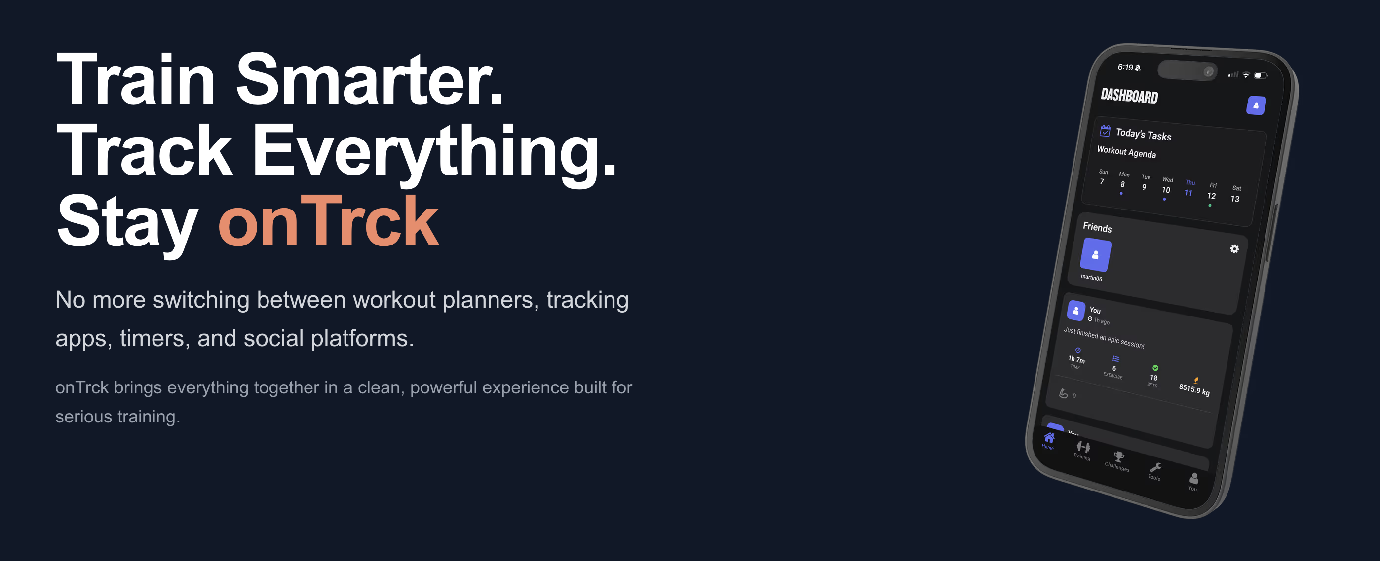 onTrack - Train smarter & track everything | Fitness Tracker & Training ...